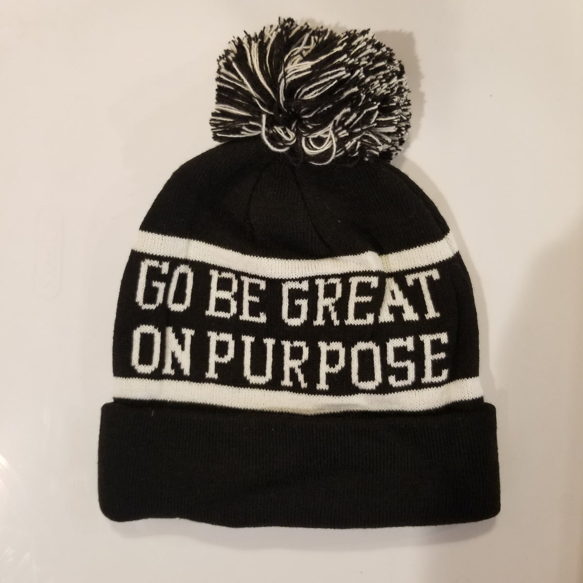 "Go Be Great On Purpose" winter hat – GoBeGreatOnPurpose